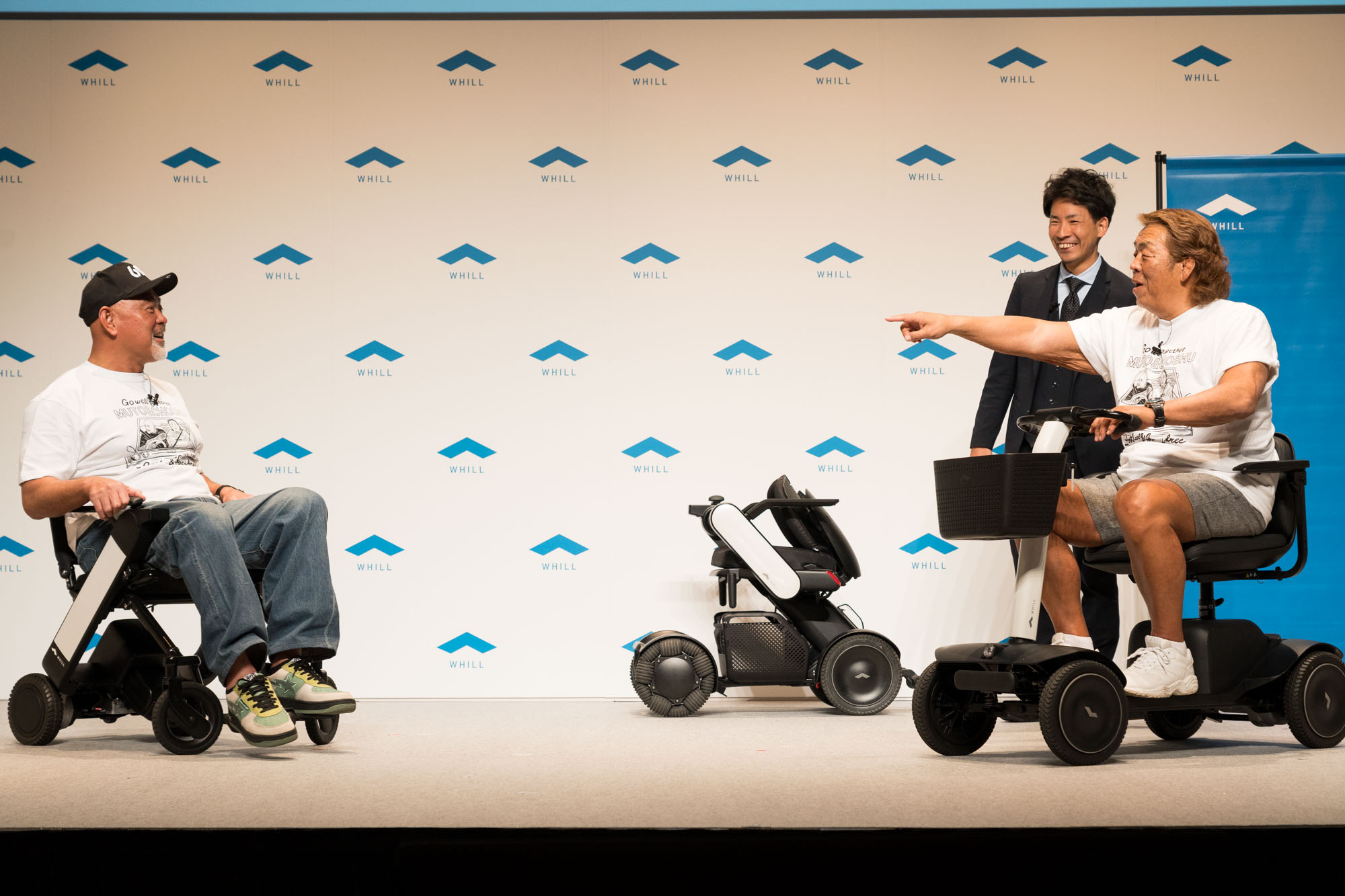 ＜プレスリリース＞長州力さん、武藤敬司さんが登場！全国⾃動⾞ディーラー100社が団結、安⼼安全なモビリティライフ普及に向けた「WHILLアライアンス」調印「日本の移動を、ずっと『安心』へ」PR ...