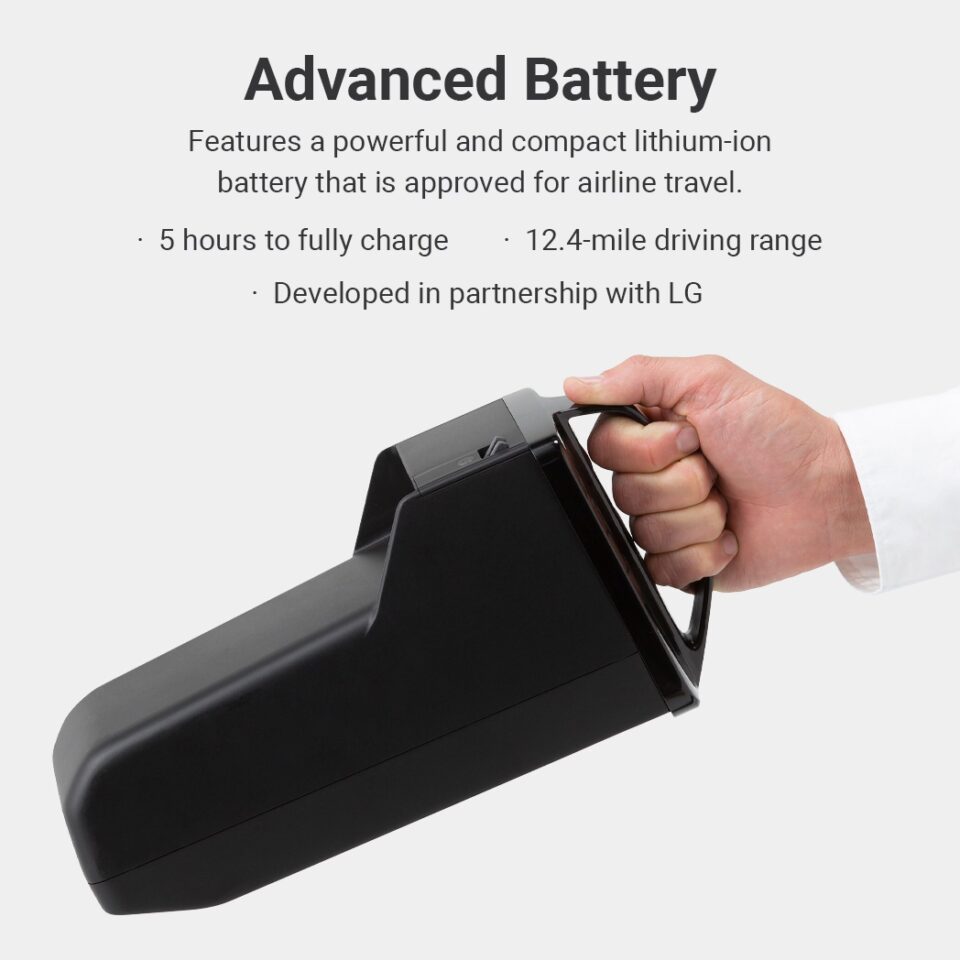 WHILL Model C2 High Back: Portable Electric Wheelchair