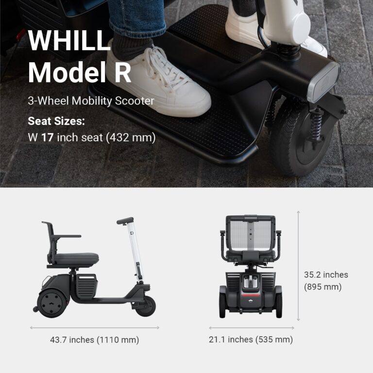 3-Wheel Mobility Scooter | WHILL Model R