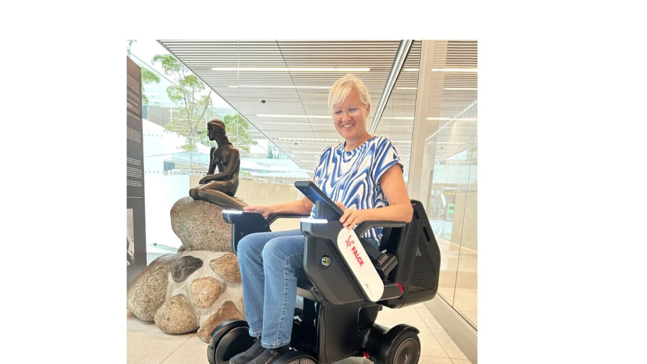 WHILL Self-Driving Wheelchairs at Copenhagen Airport